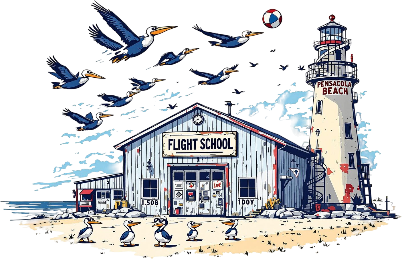 Flight School – Flip Flop Culture